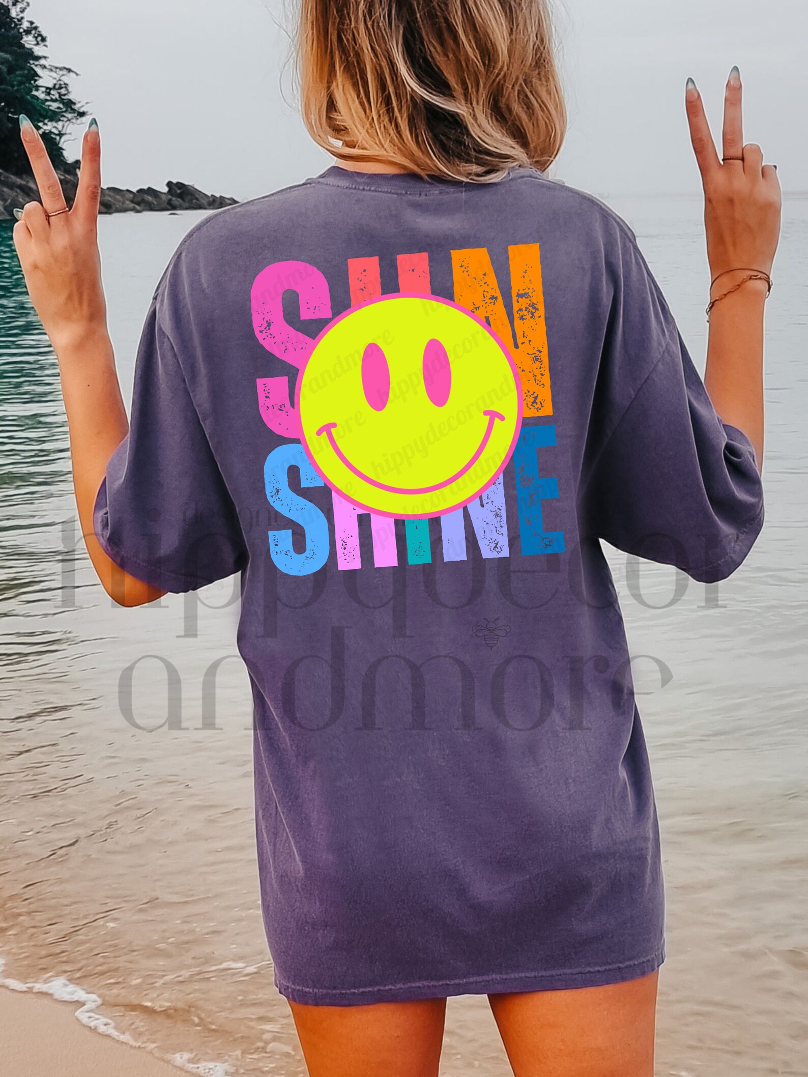 Sunshine Smiley Face Png Comfort Colors Design Ideas Sublimation ...