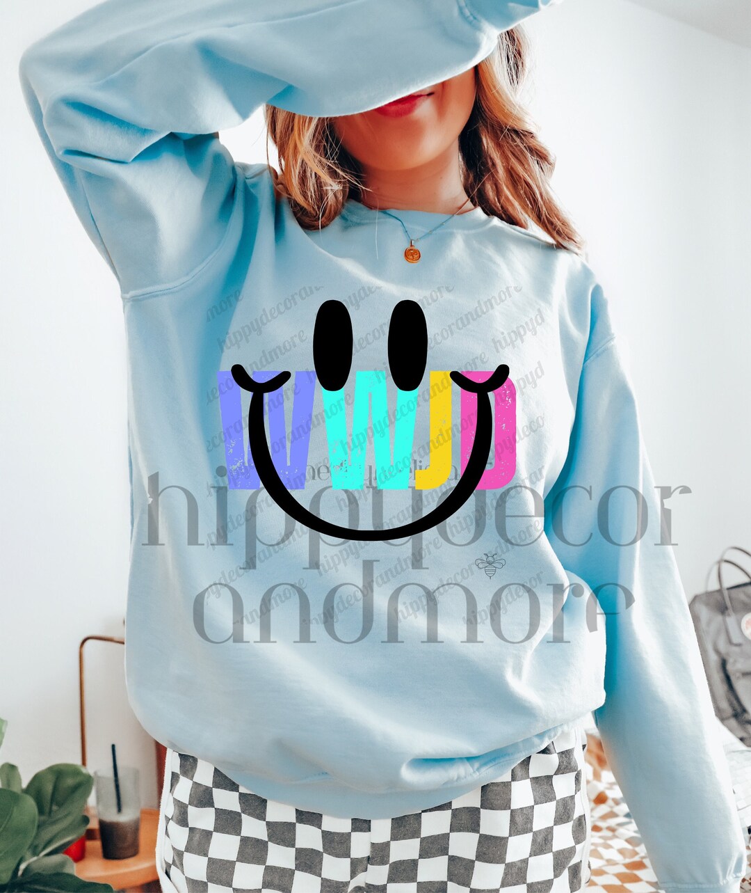 WWJD Smiley Face PNG Summer Png Smiley Face Sublimation Trendy Shirts ...