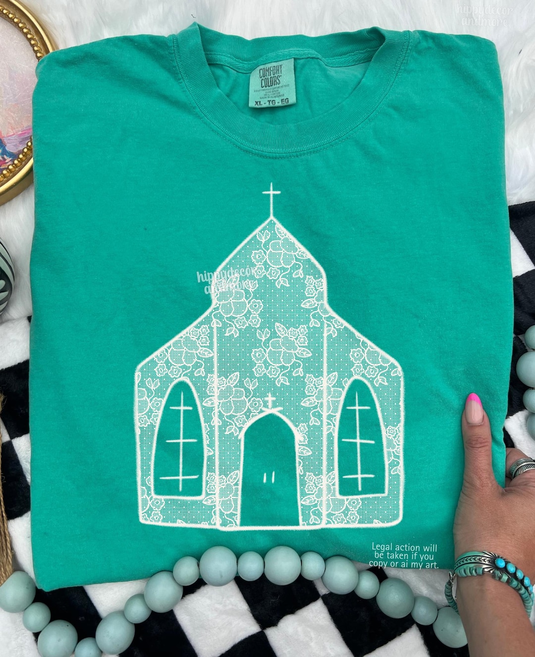 Hand Drawn Lace Church PNG Coquette Bow Shirt Design Faux Embroidery ...