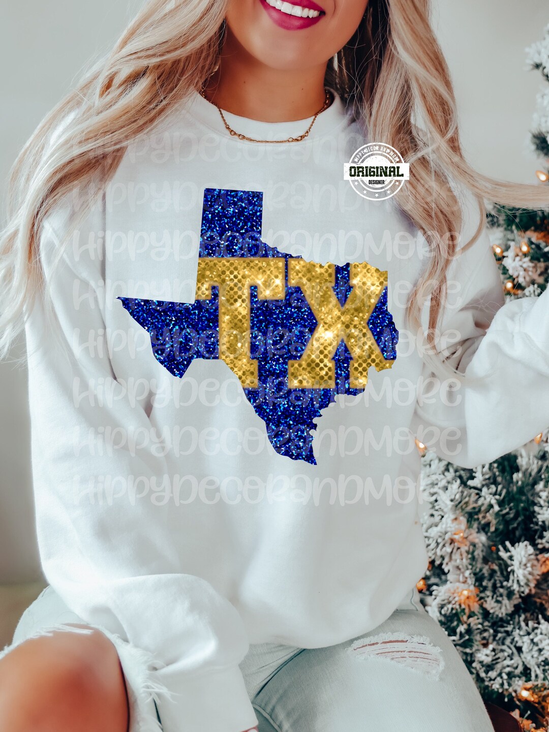 Texas PNG TX Texas State PNG Blue Gold Glitter Sparkly Sequins Png Texas Shirt Sublimation ...