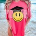 Smiley Face PNG Grad PNG Graduation Shirt Graduation Png - Etsy