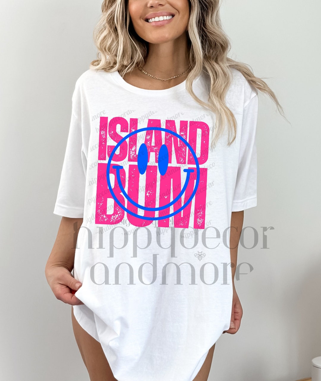 Distressed Smiley Face PNG Retro PNG Summer Png Island Bum Sublimatiom ...