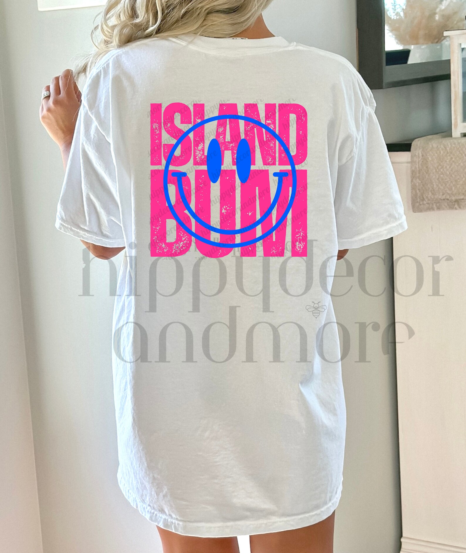 Distressed Smiley Face PNG Retro PNG Summer Png Island Bum Sublimatiom ...