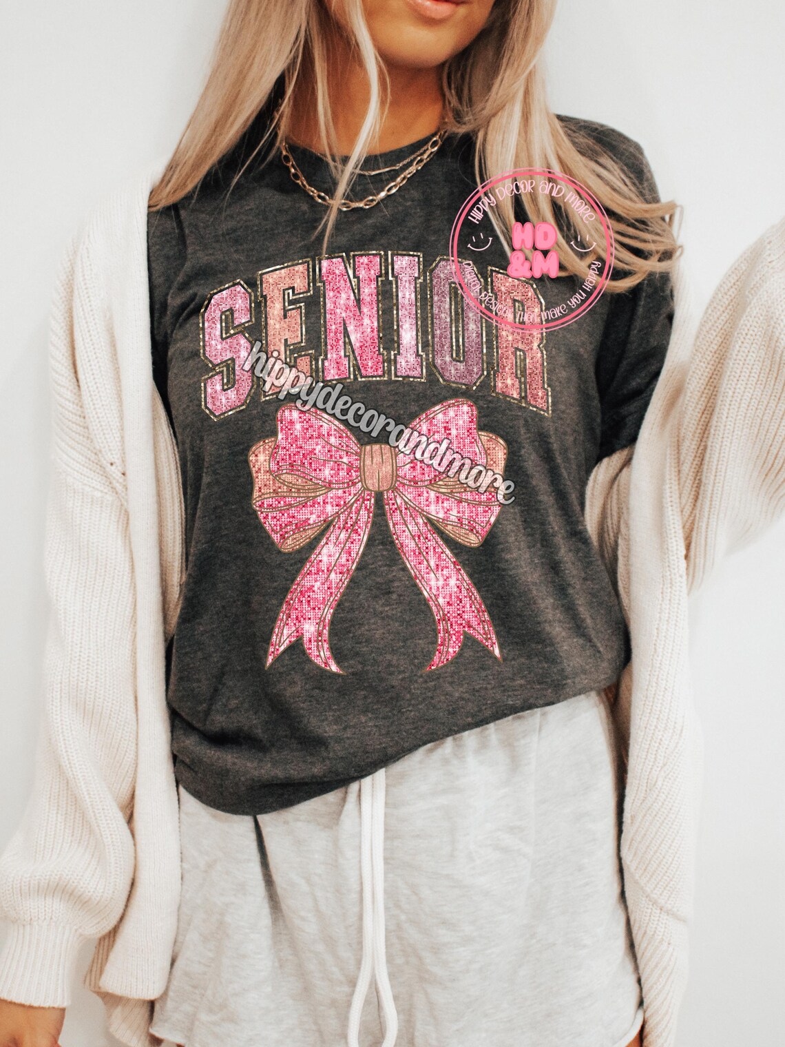 Denim Jacket Ideas Senior PNG Coquette Senior Coquette Bow Class of ...