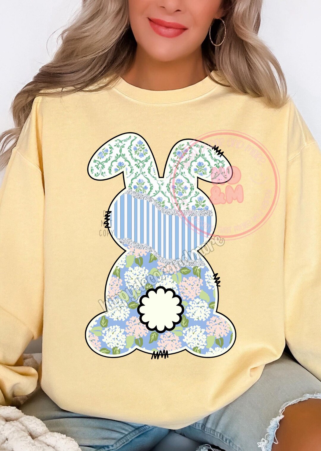 Easter Bunny PNG Easter PNG Bunny Cute Bunny Shirt Design Coquette ...