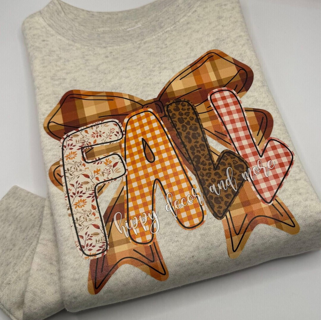 Cute Fall Shirt Design Fall Festival PNG Coquette Fall Grandmillenial ...