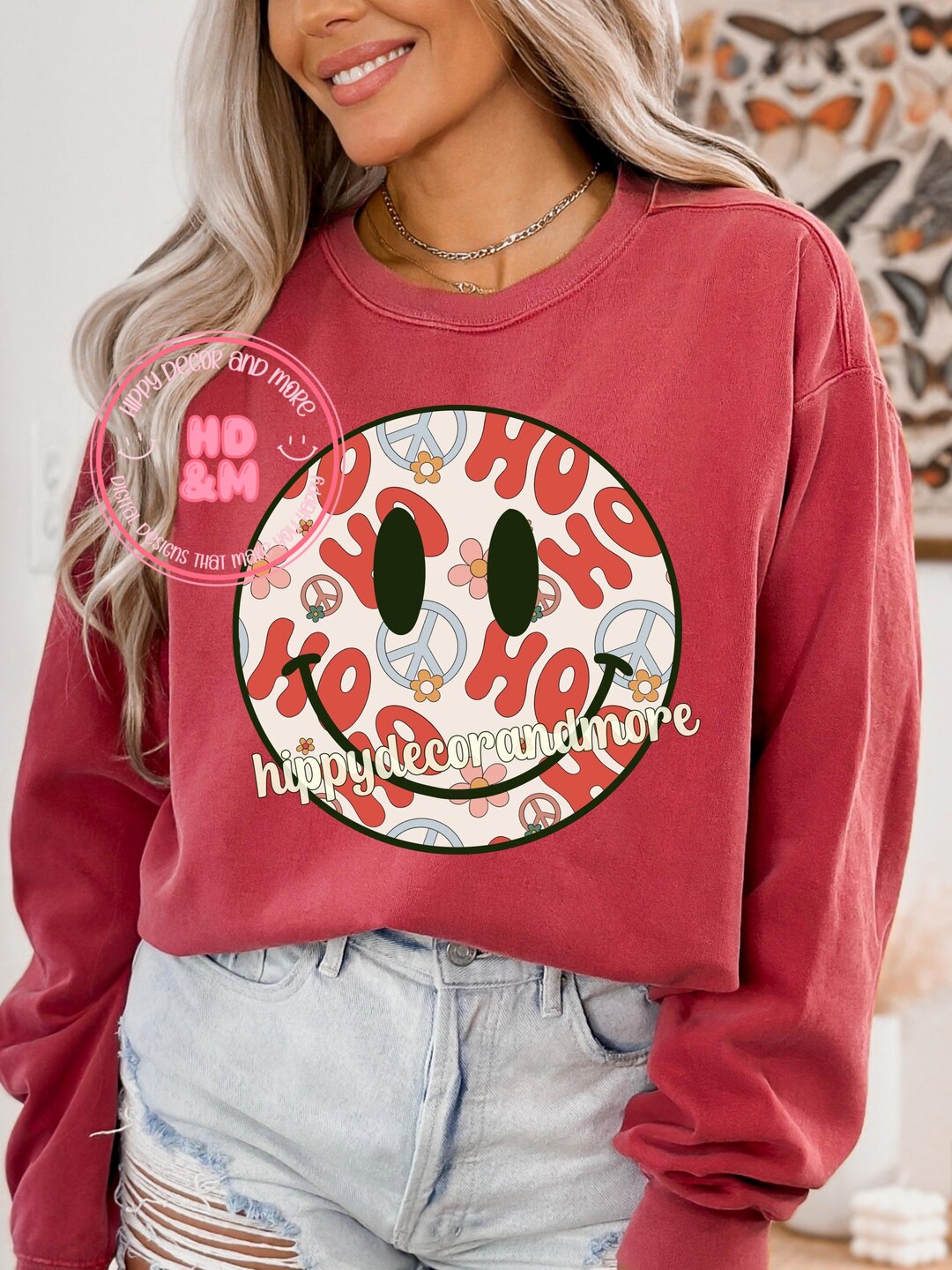 Retro Christmas PNG Ho Ho Ho PNG Smiley Face PNG Christmas Smiley Png ...