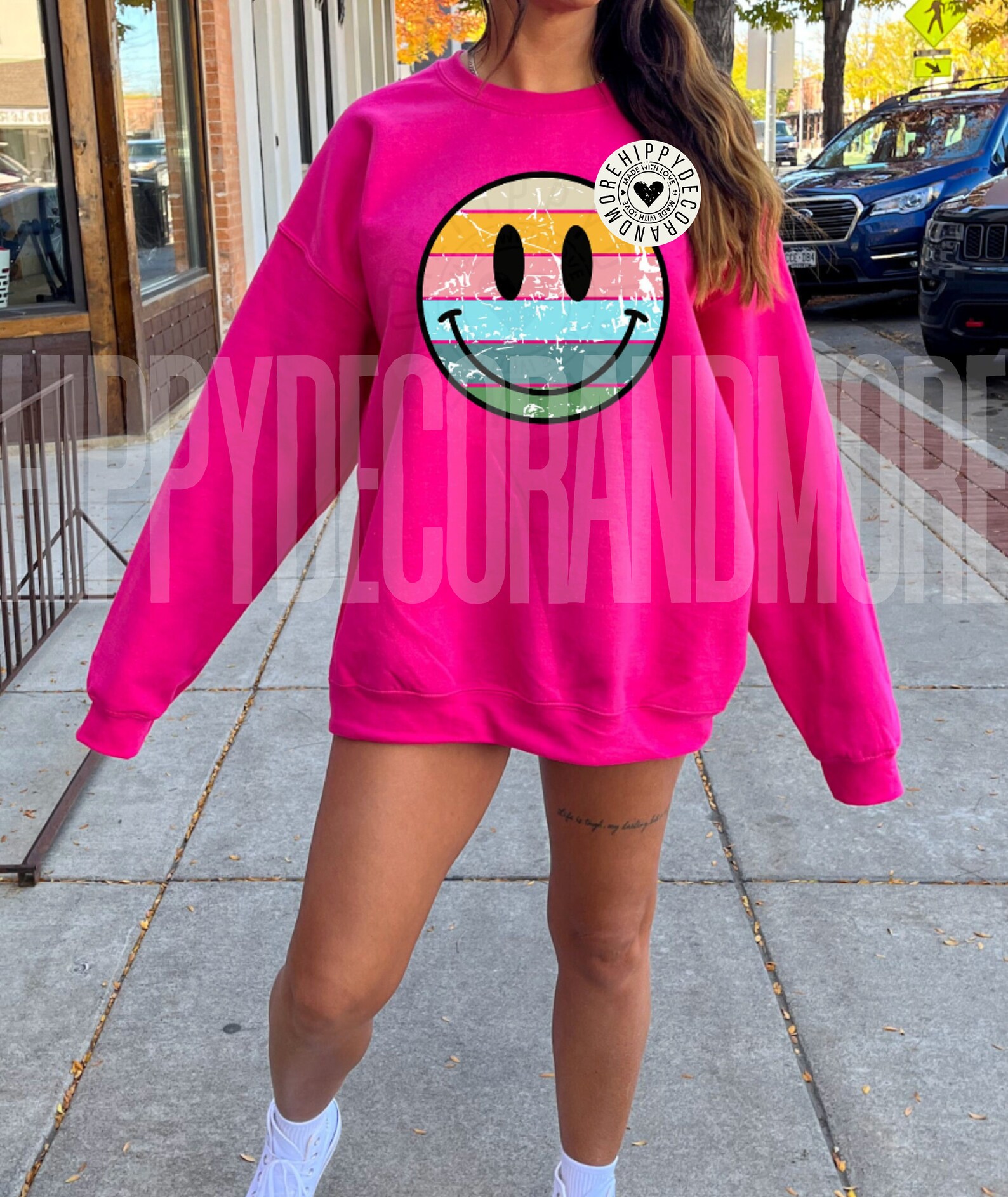 Retro Smiley Face PNG Spring Png Smiley Png Boho Png Boho - Etsy