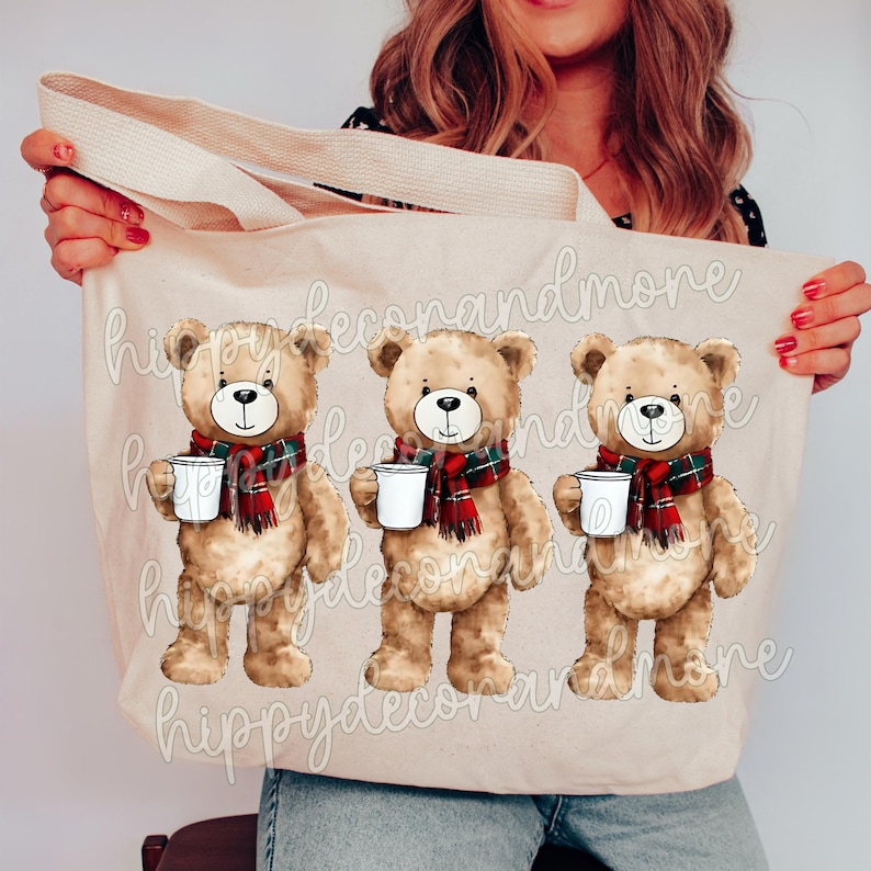 Preppy Christmas Teddy Bear PNG Preppy Bear Cute Teddy Bear Shirt ...