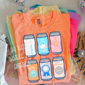 Preppy PNG Beer PNG Preppy Beer Cans PNG Coed Men’s Woman’s Matching ...