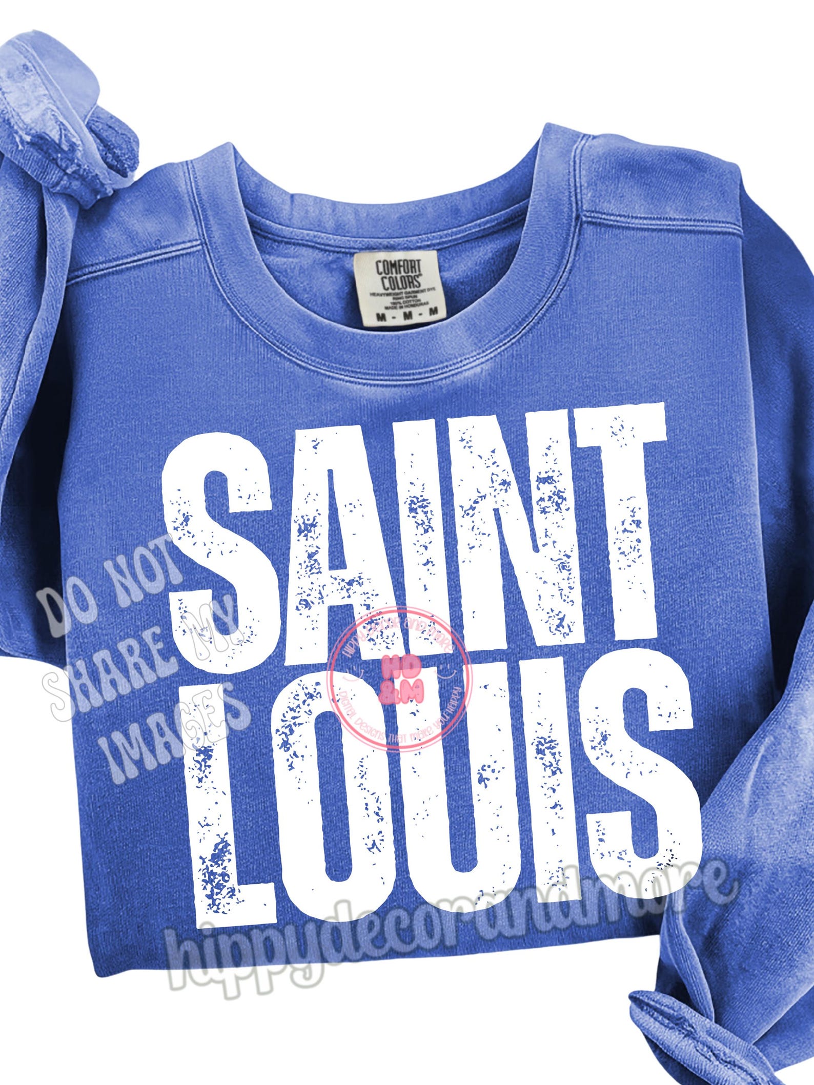 Saint Louis PNG Distressed Bold Letters White Stl Red Saint Louis Shirt ...