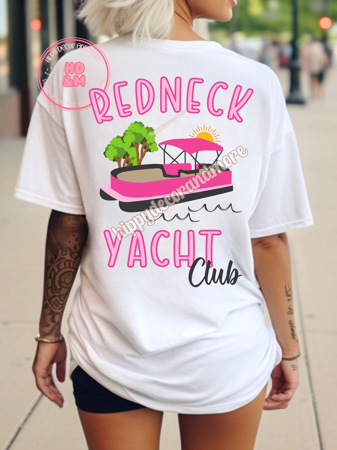 Redneck Yacht Club PNG Pontoon Boat Shirt Design Boat Shirt Lake Vibes ...