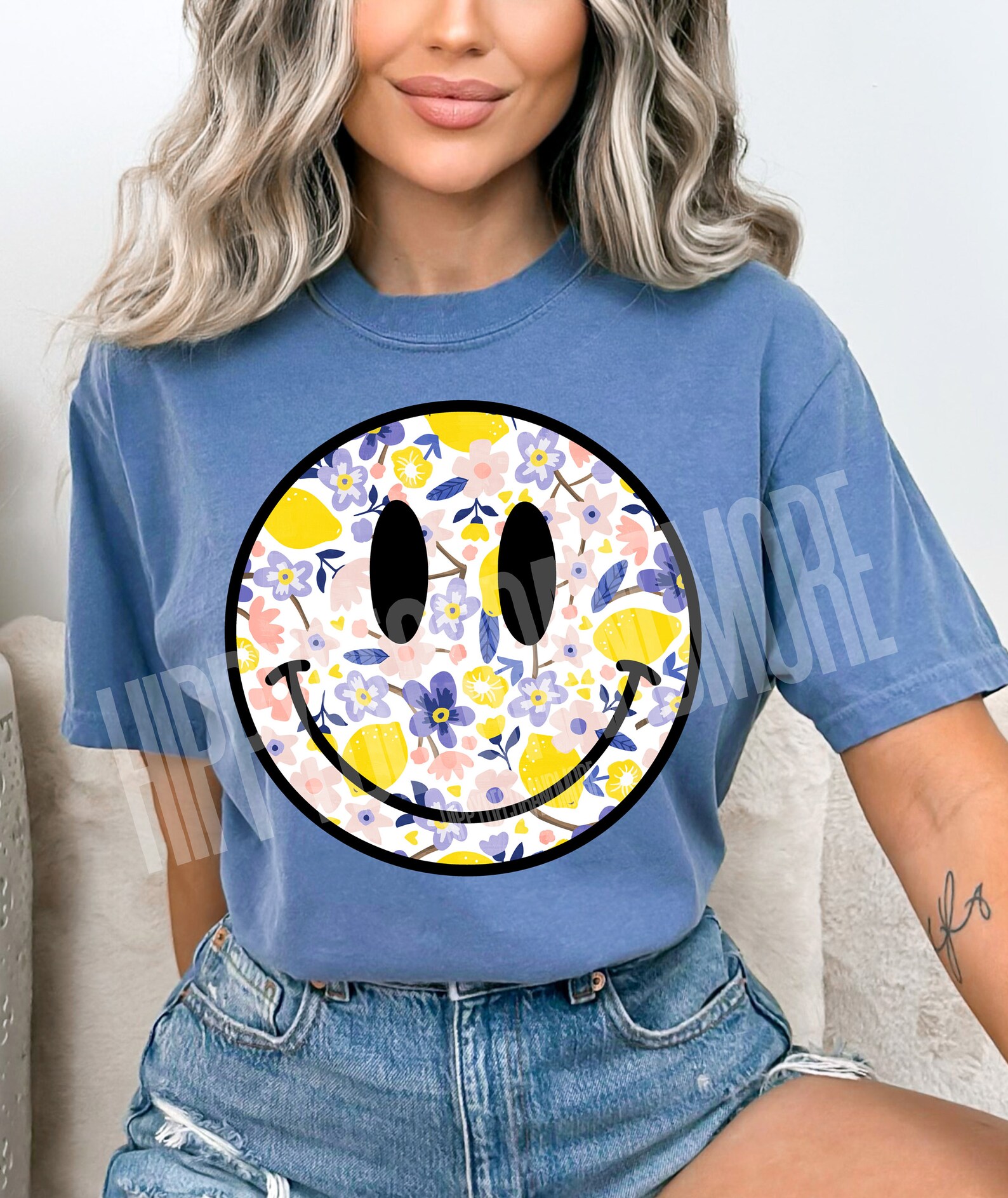 Lemons PNG Smiley Face PNG Purple Spring Smiley Face Shirt - Etsy