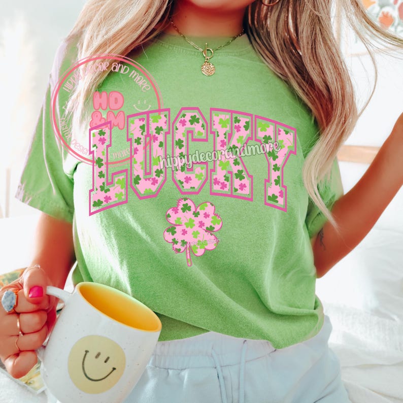 Pink St Patricks Day PNG Shamrock PNG Pattys Day Clover PNG St Patricks ...