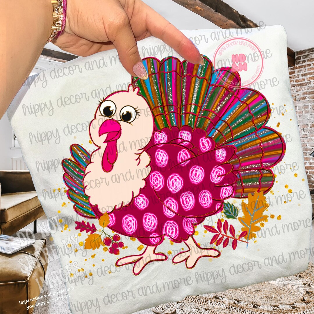 Turkey PNG Turkey Shirt Sublimation Design Cute Fall Sweatshirt Design ...