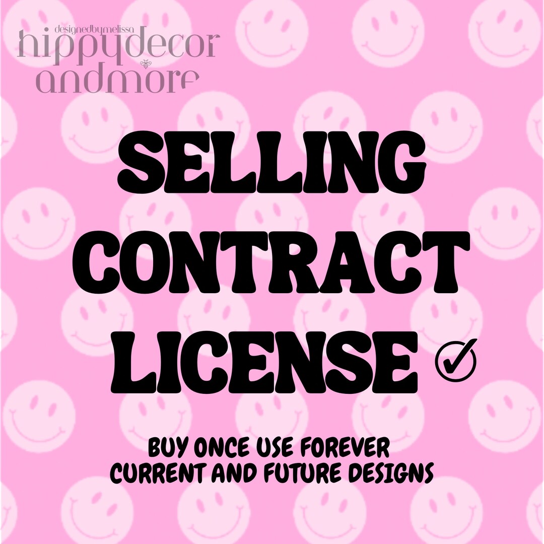 SELLING LICENSE CONTRACT entire Shop per Shop Wholesale Prohibited-ask ...