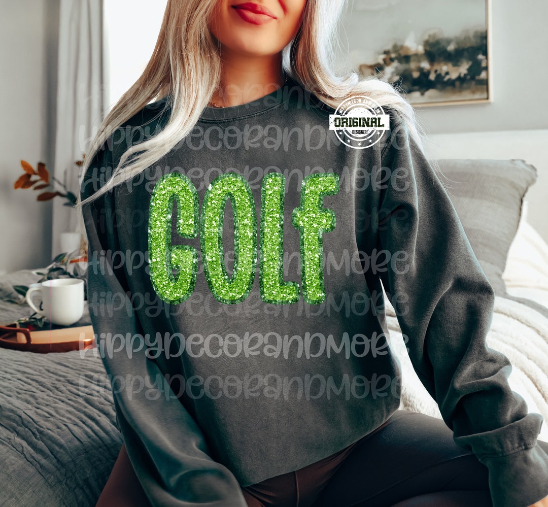 Golf PNG Golf Shirt Sublimation Design Girls Golf Sparkly - Etsy