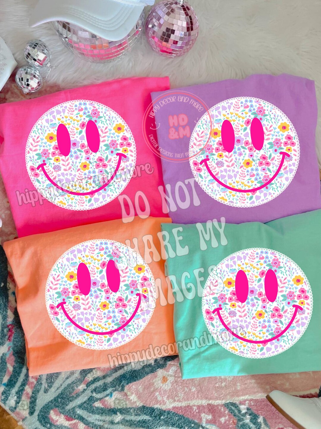 Ditsy Flowers Smiley Face PNG Lace Smiley PNG Coquette Girly Lacey ...
