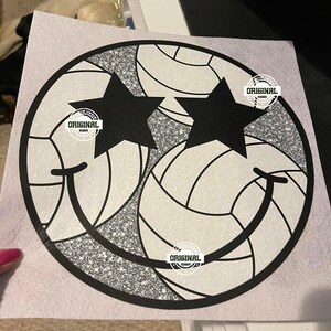 Volleyball PNG Smiley Face PNG Volleyball Shirt Sublimation Back to ...