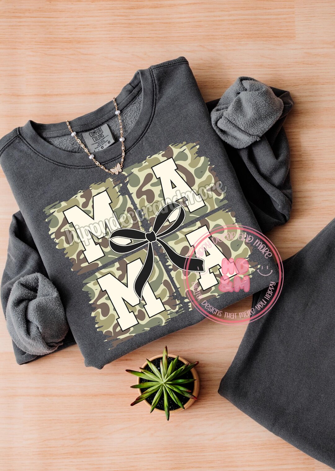 Camo Mama PNG Camo PNG Preppy PNG Trendy Camo Shirt Design Army Mom ...