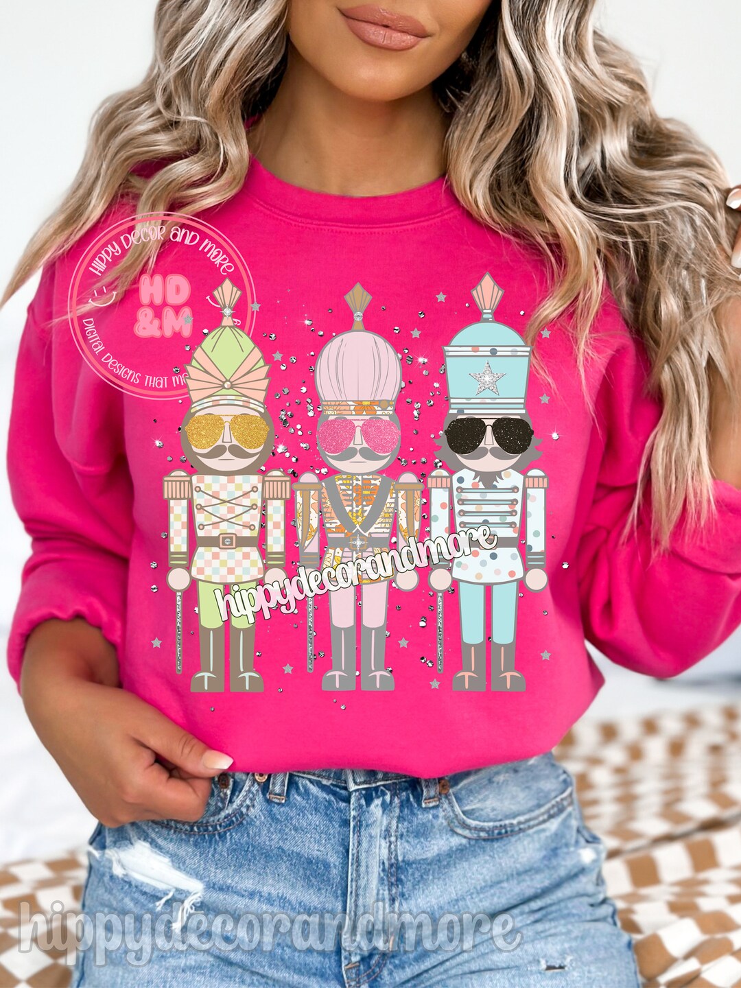 Nutcrackers PNG Christmas PNG Bougie Trendy Girly Aesthetic Christmas Nutcrackers Shirt ...