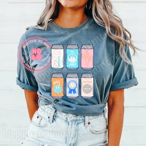 Preppy PNG Beer PNG Preppy Beer Cans PNG Coed Men’s Woman’s Matching ...