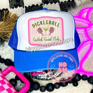 Pickleball PNG Cocktail Social Club Preppy PNG Pickleball Shirt Design ...