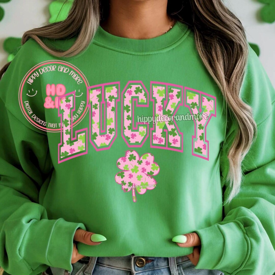 Pink St Patricks Day PNG Shamrock PNG Pattys Day Clover PNG St Patricks ...