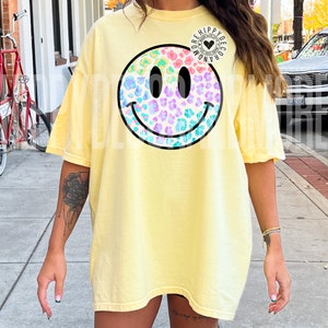 Leopard Print PNG Smiley Face PNG Rainbow Png Rainbow Happy Face ...