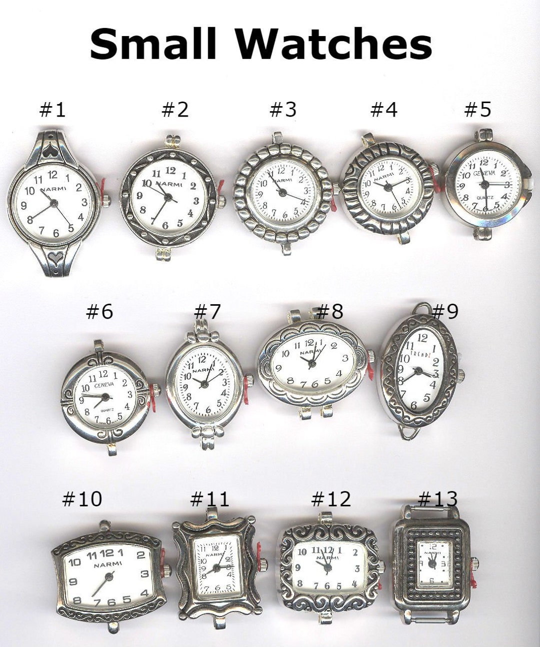 Custom Small Watch, New Year's Line, Choose Your Watch, Pick Your Watch ...