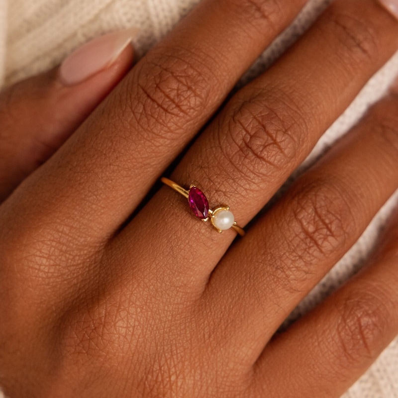 Birthstone Pearl - Etsy