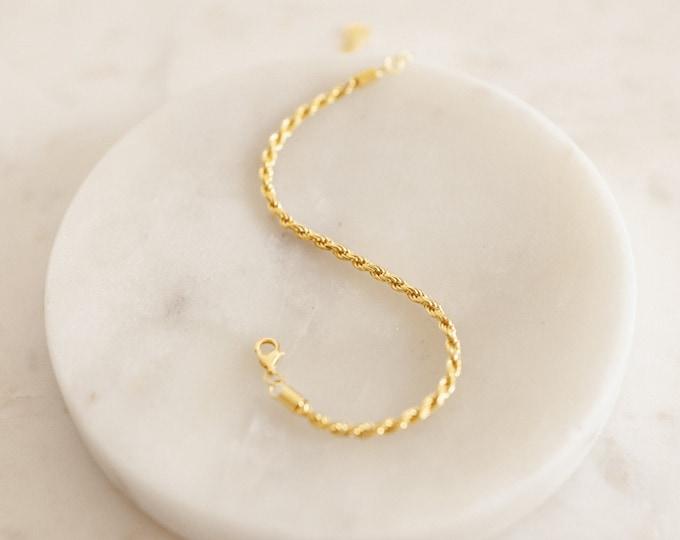 Rope Chain Bracelet Thick Chain Bracelet Perfect for Everyday Wear ...