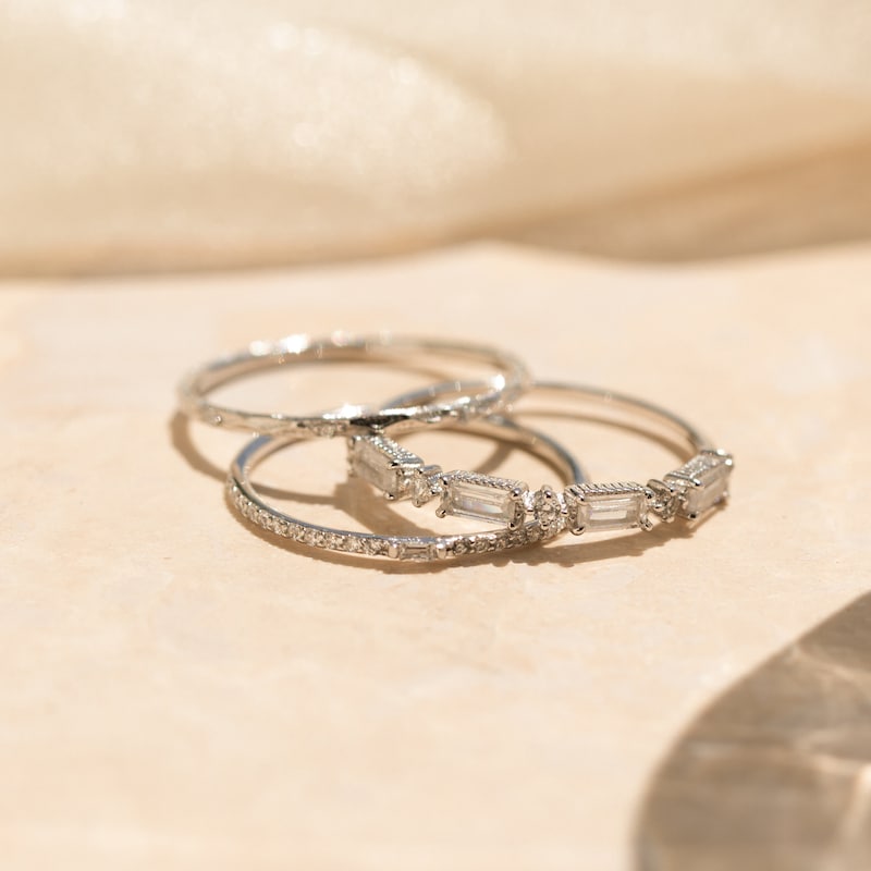 Stacking Rings Bridal - Etsy