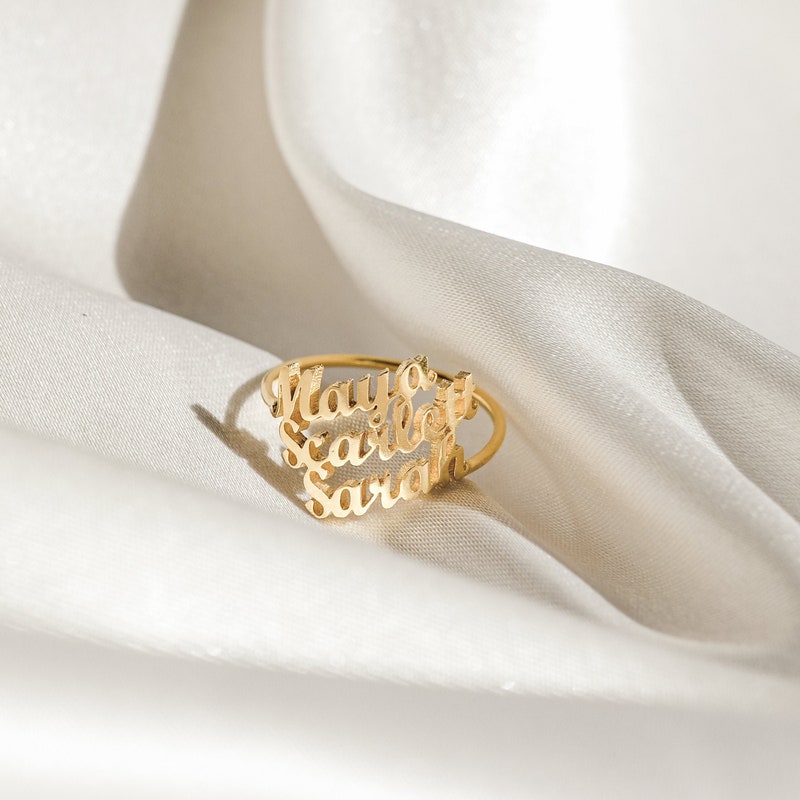 Name Ring - Etsy