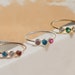 Custom Birthstone Ring Stackable Gemstone Ring - Etsy