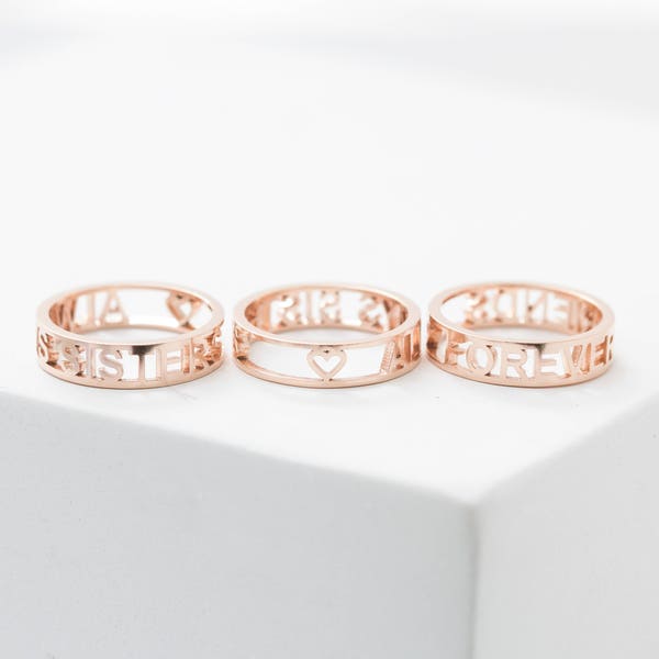 Best Friend Ring - Etsy