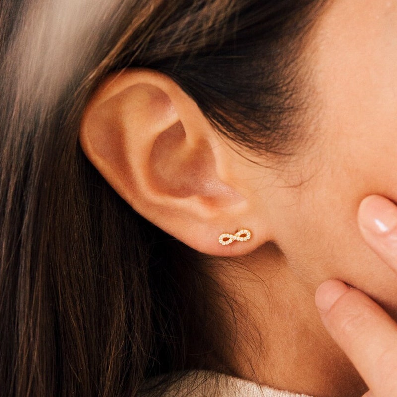 Infinity Earring - Etsy