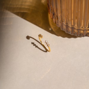Dainty Open Diamond Ring by Caitlyn Minimalist • Stacking Ring ...