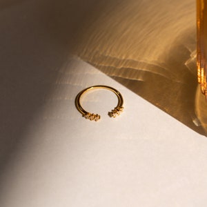Dainty Open Diamond Ring by Caitlyn Minimalist • Stacking Ring ...
