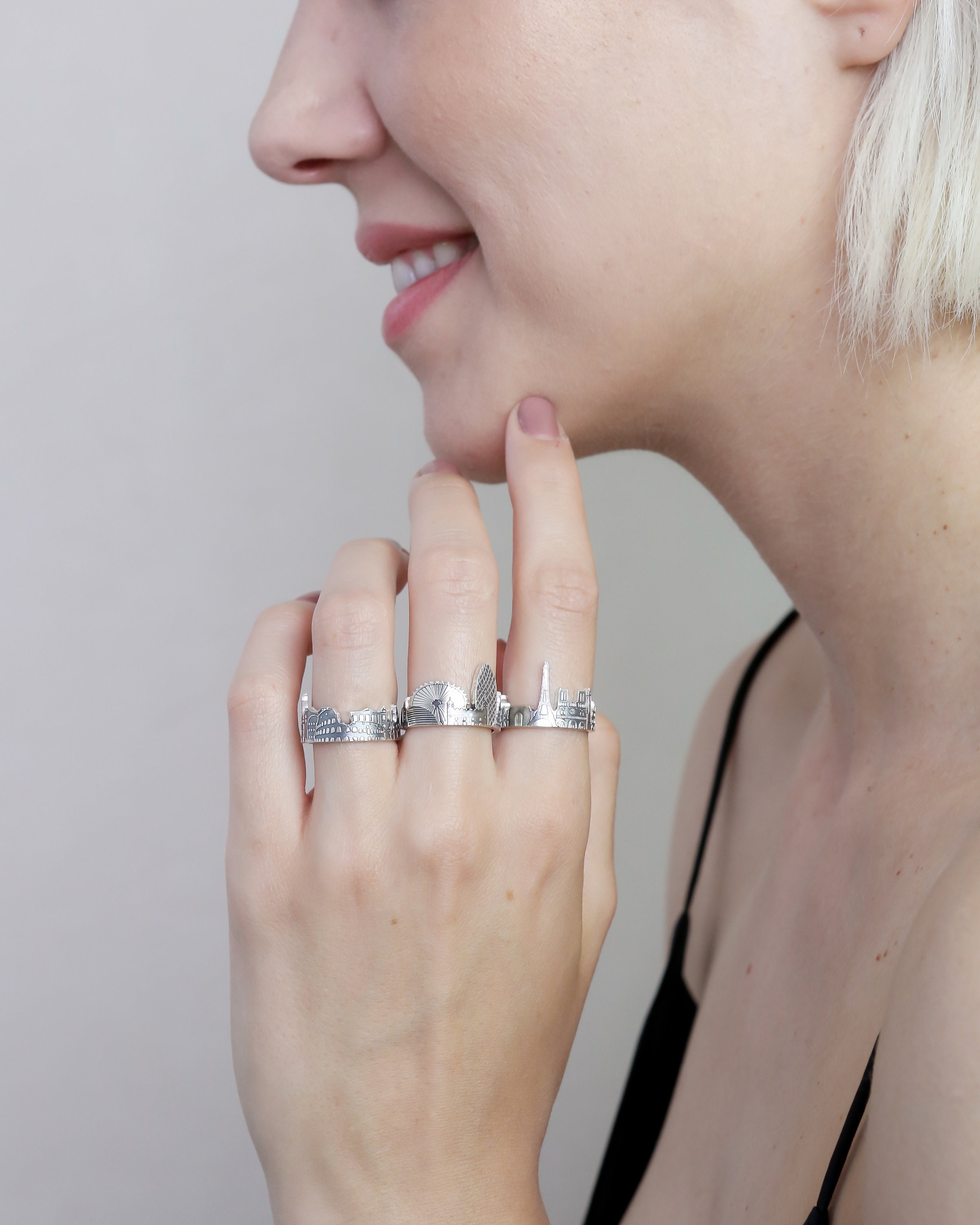 Your City Ring Any Cityscape Ring Travel Ring Custom - Etsy Australia