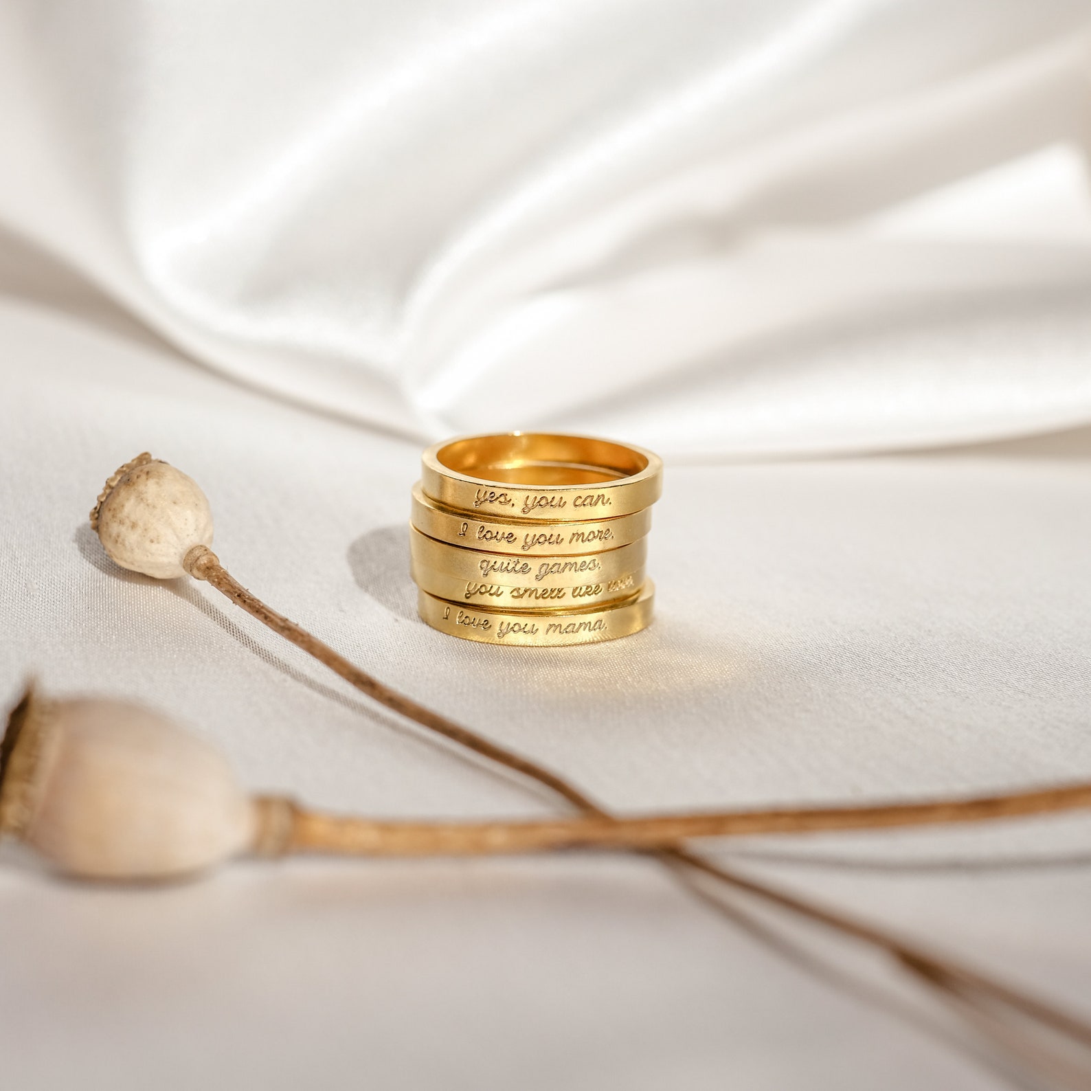 Custom Message Ring Promise Ring Skinny Engraved Ring - Etsy