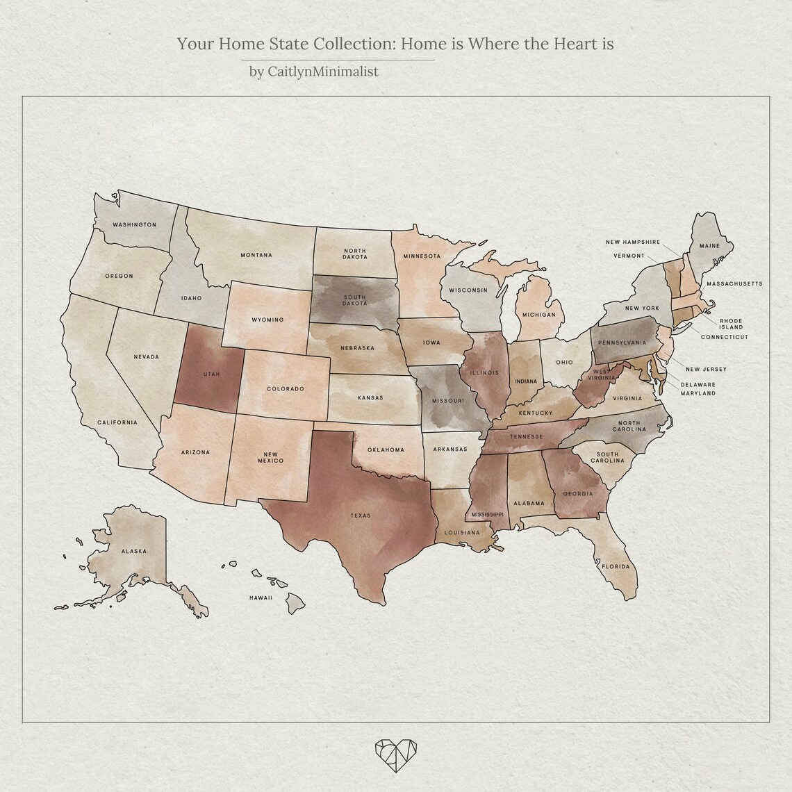 Custom State Ring Custom City Ring Sterling Silver State | Etsy