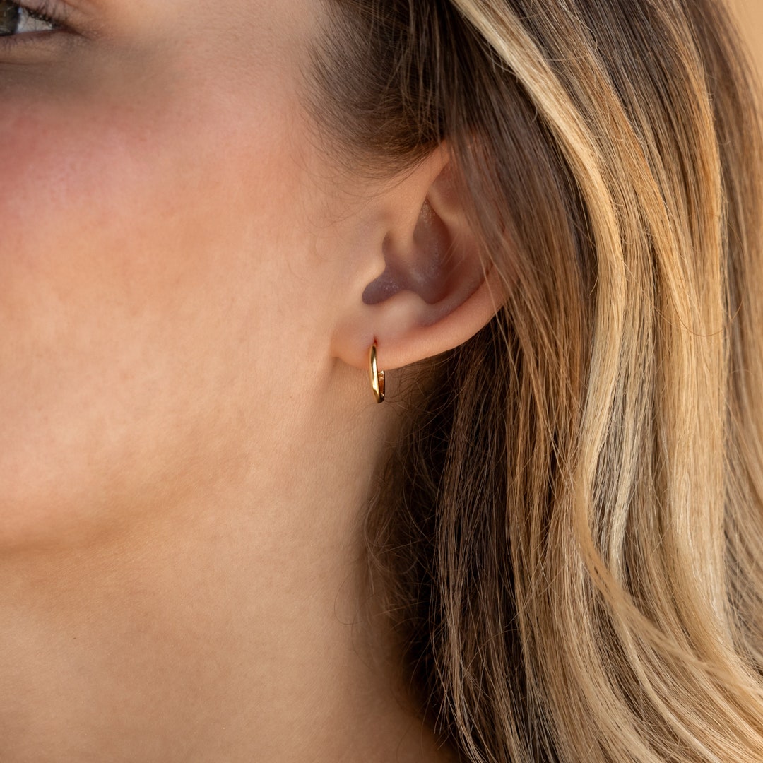 Minimalist Hoop Earrings by Caitlyn Minimalist • Everyday Earrings ...