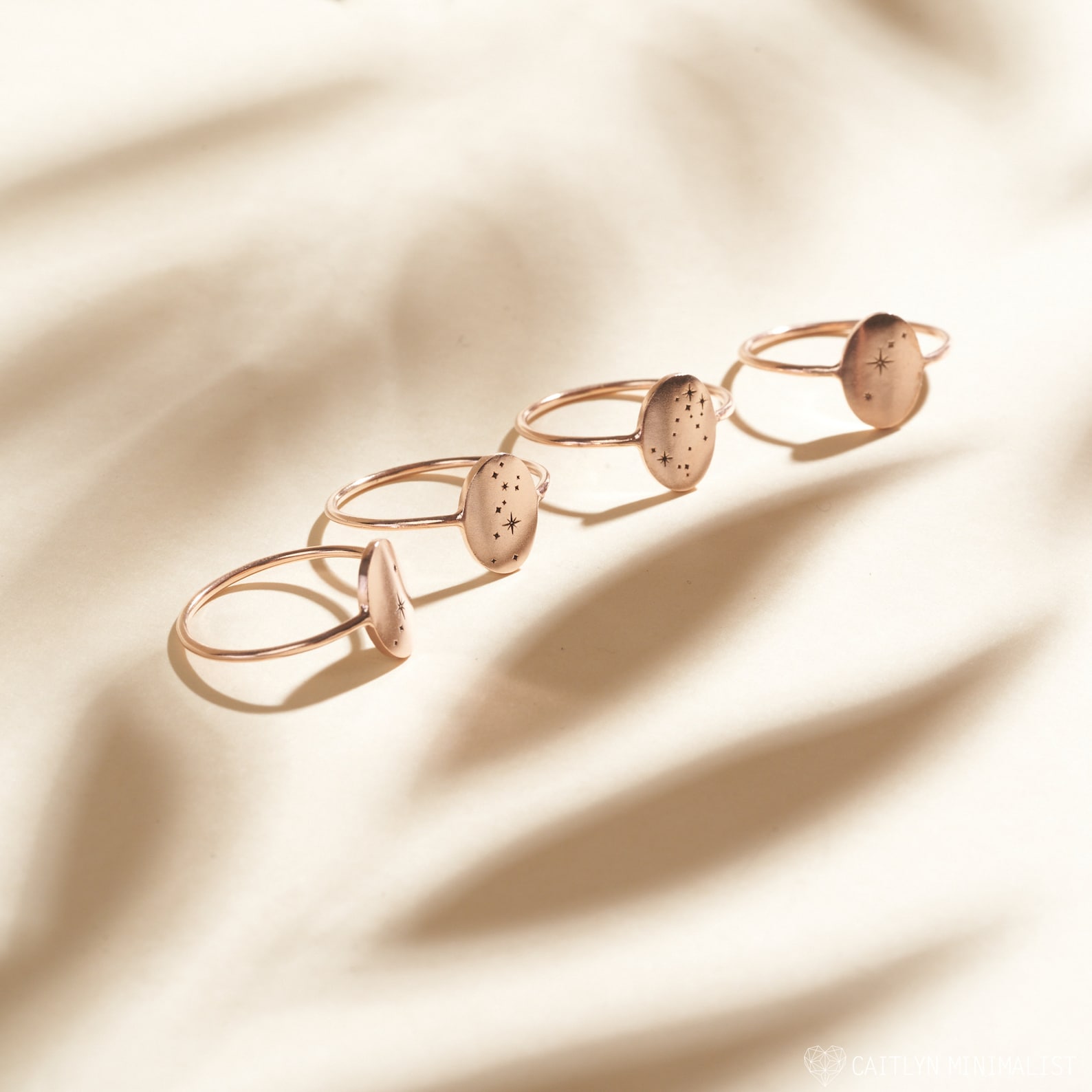 Star Signet Ring Custom Zodiac Ring Constellation Ring | Etsy