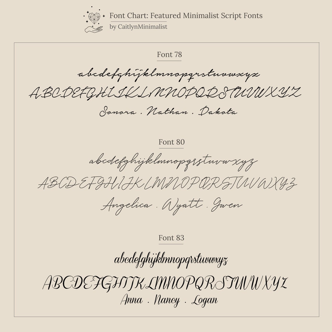 Dainty Script Name Necklace in Sterling Silver Gold and Rose | Etsy