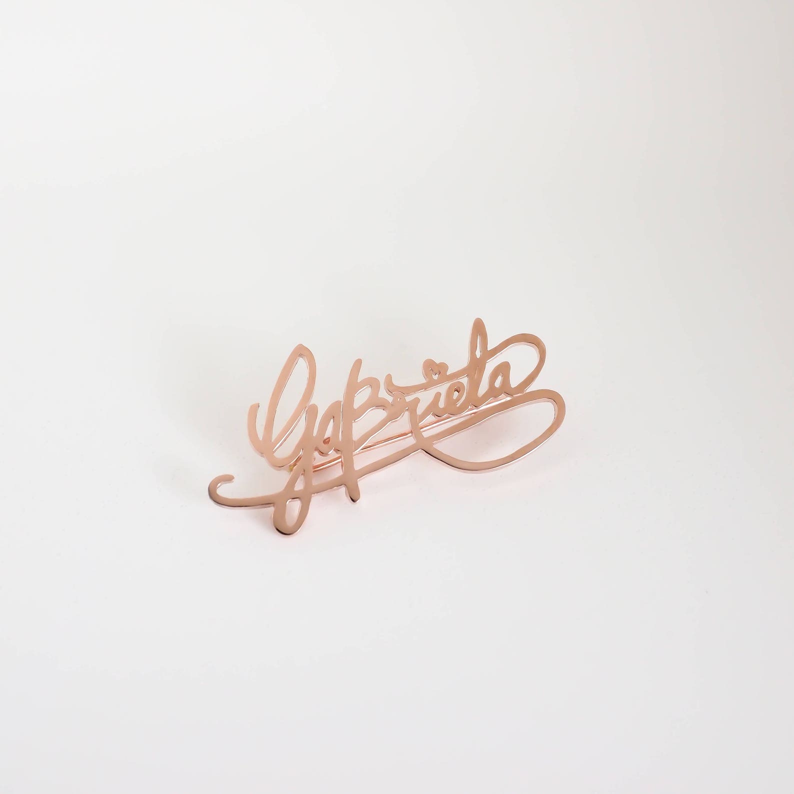 Custom Handwriting Pin Personalized Signature Brooch - Etsy