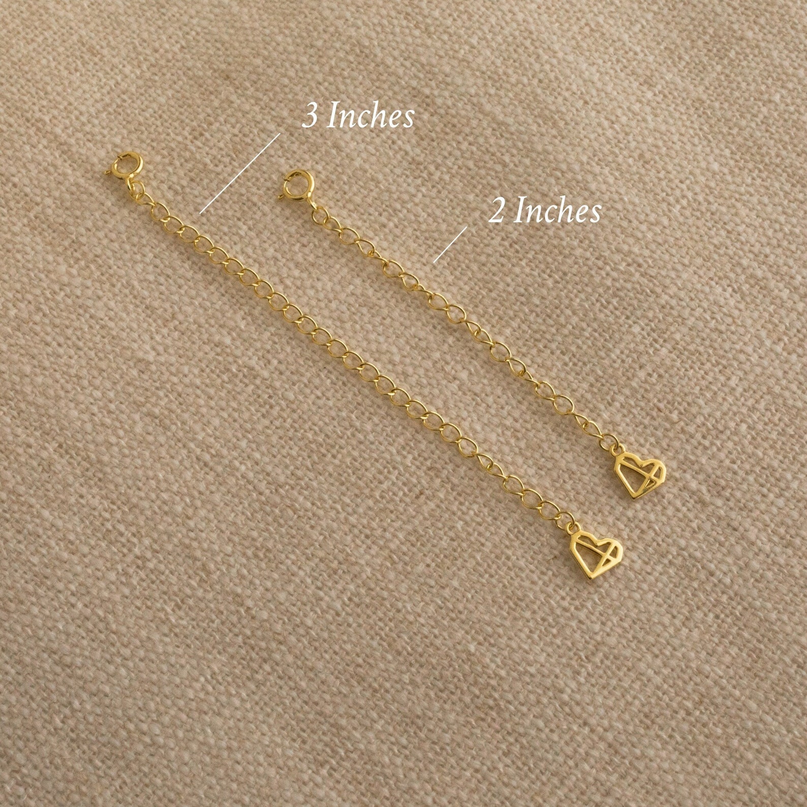 2 or 3 Inch Chain Extender by Caitlyn Minimalist Bracelet & - Etsy
