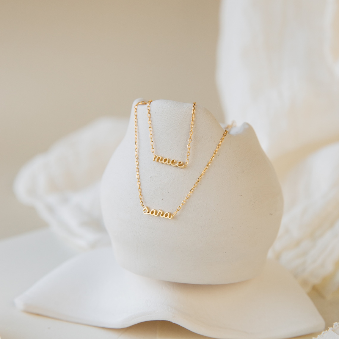 Dainty Name Necklace by Caitlyn Minimalist Personalized - Etsy
