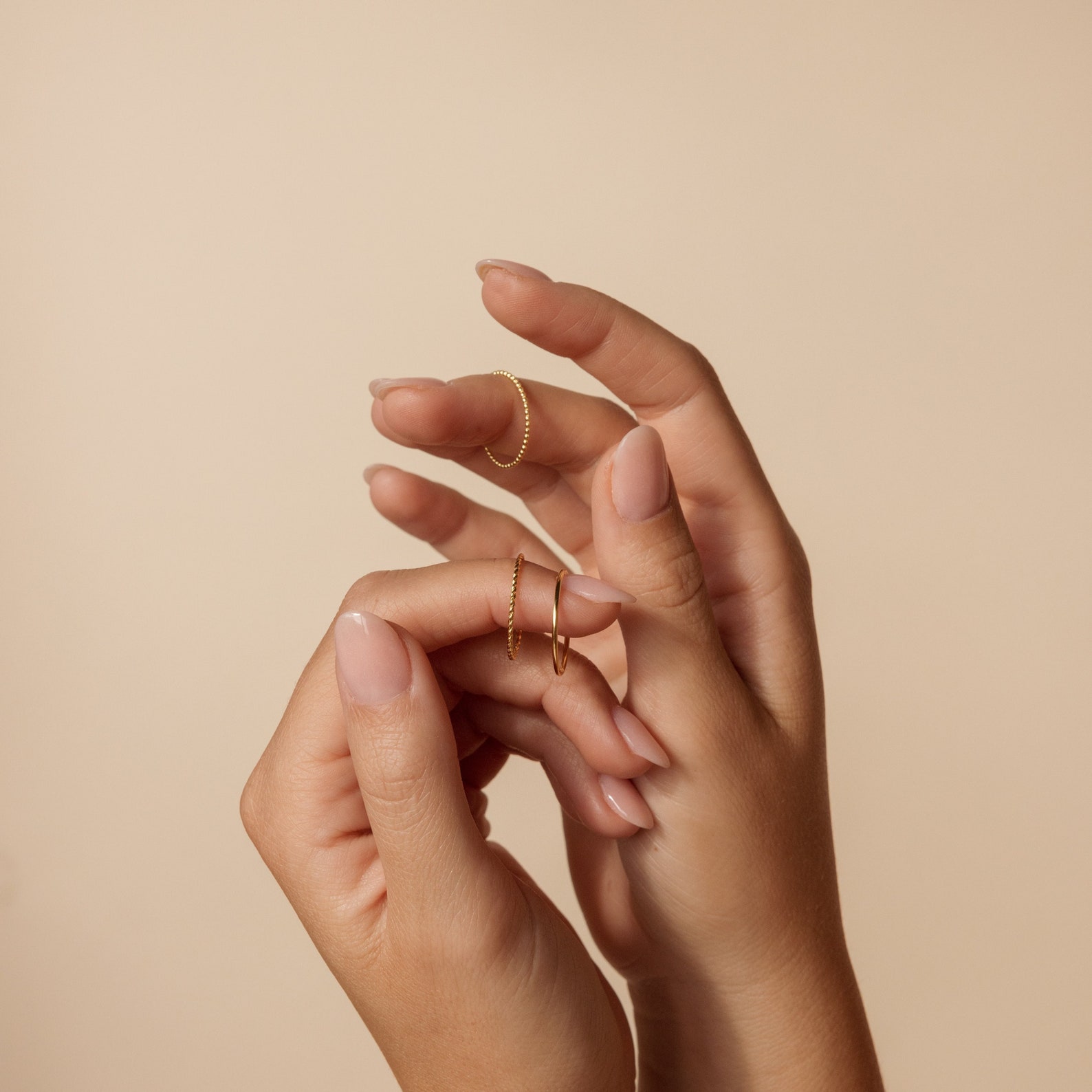Stacking Ring Set Ultra Thin Stacking Rings Twist Ring - Etsy
