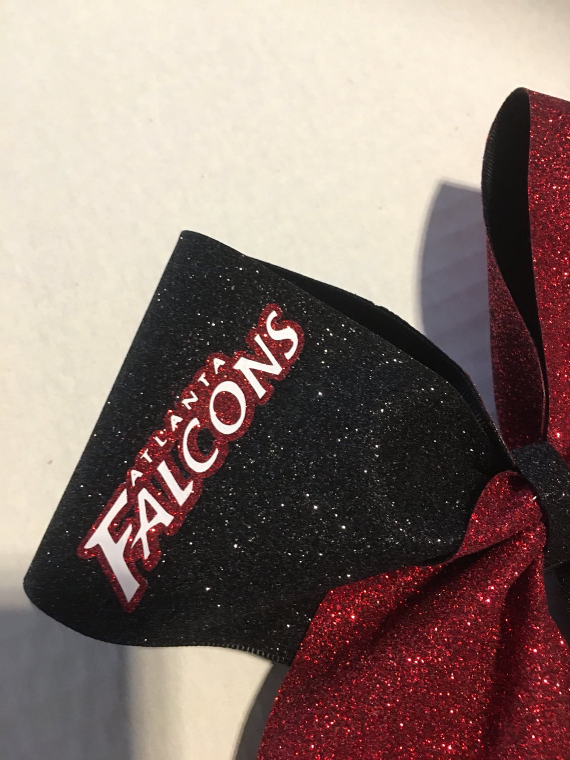 Falcons Cheer Bows Atlanta Cheer Bow Cheer Bow Red and | Etsy